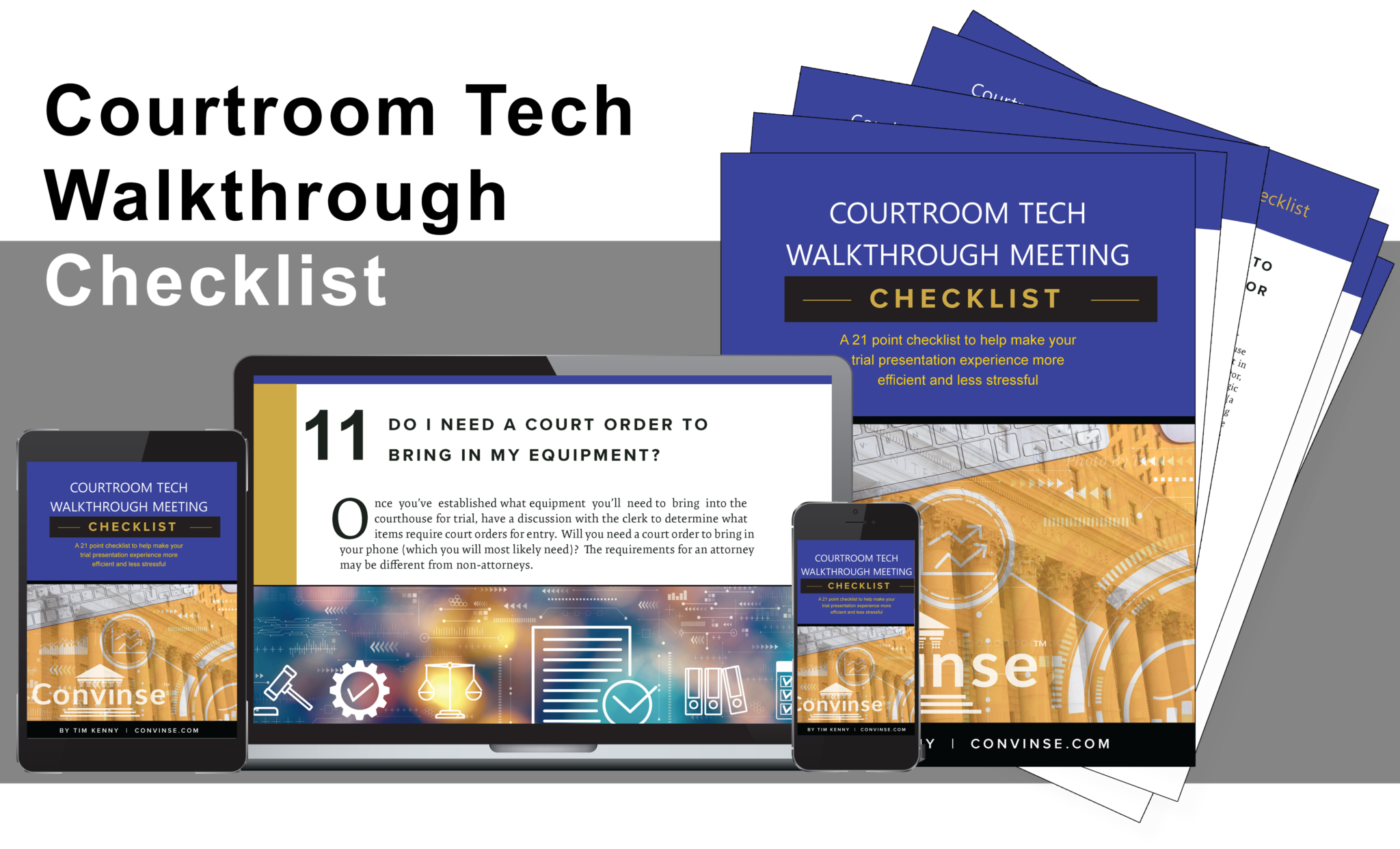 Courtroom Tech Checklist